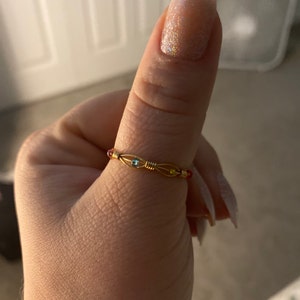 Infinity Gauntlet/stones Wire Ring - Etsy