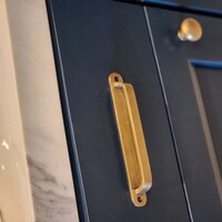 Brass Drawer Handles Kitchen Handles Brass Drawer Pulls Cupboard Drawer ...