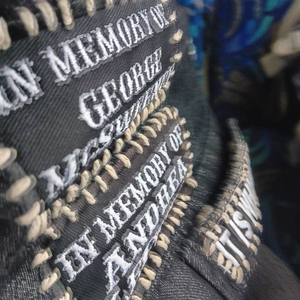 NATIVE AMERICAN Emdroidered Biker Vest Patch, New for Jacket, Hat, Vest ...