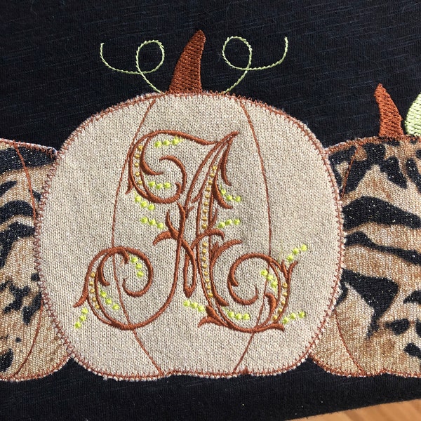 Margaret Monogram Machine Embroidery Font Alphabet - 3 Sizes - BX Files ...