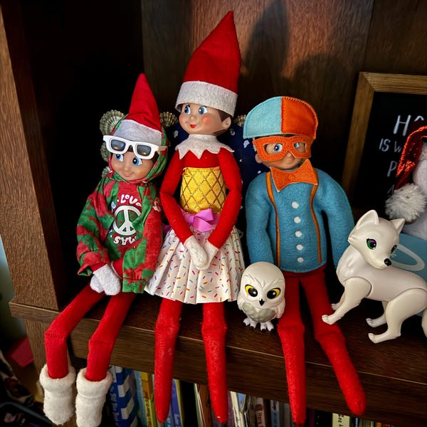 Doll 12" or Elf Clothes - FNF Outfit - Etsy