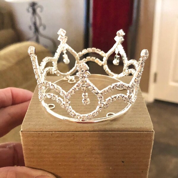 Newborn Crown Photo Prop Baby Girl Crown Tiara Baby Shower Gift ...