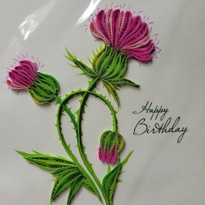 Lightning Bugs Card Quilling Greeting Card Handmade Greeting - Etsy