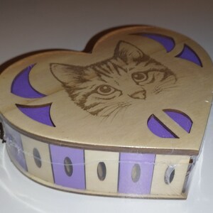 Cute Cat Coasters 6 Set 2 Laser Cut Files Svgdxfpdfai - Etsy