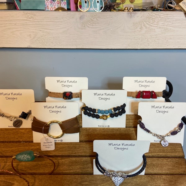 Custom Bracelet Display Cards - Jewelry Display Cards | DS0123 ...