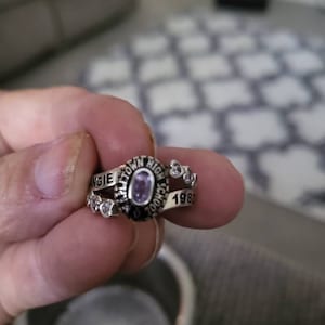 Customized Sterling Silver High School and College Class Ring Classic ...