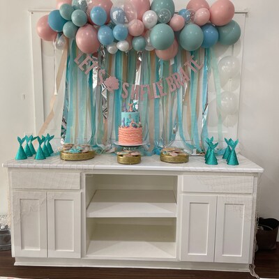 4' Pastel Spring Daisy Balloon & Streamer Backdrop Kit - Etsy
