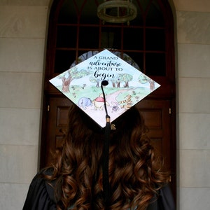 Floral Spanish Printed Graduation Cap Topper - Etsy