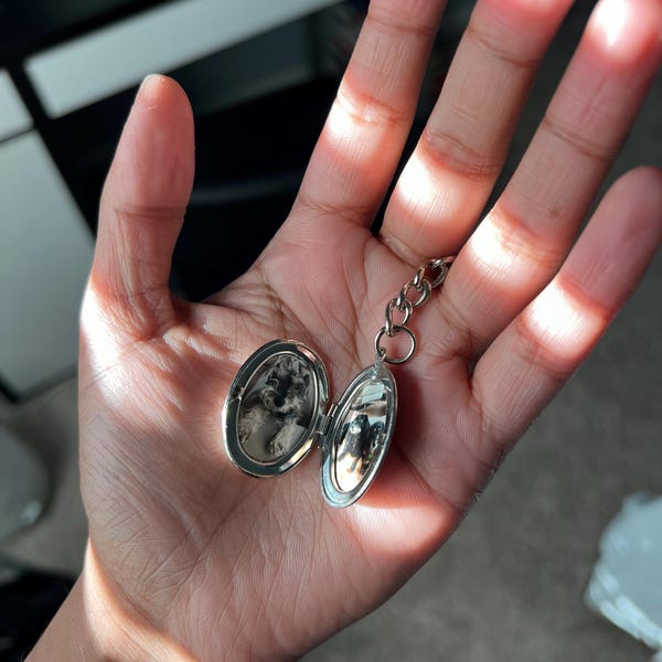 Personalized Photo Locket Keychain Customized Locket With Photos ...