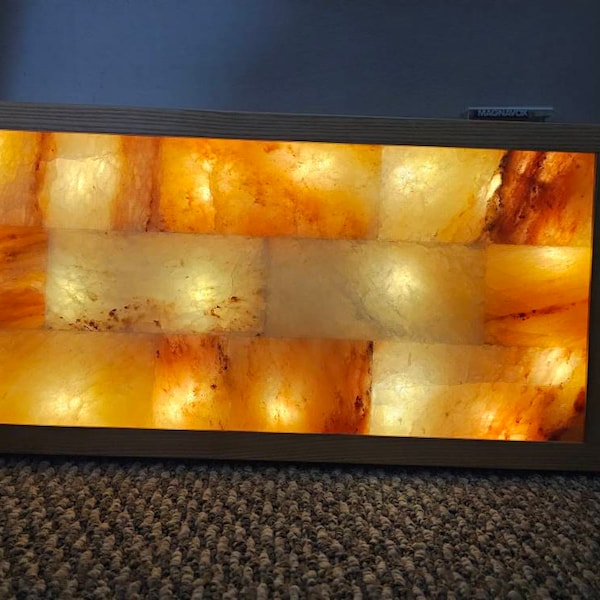 Himalayan Salt Wall Himalayan Salt Panels and Panes Himalayan Salt ...