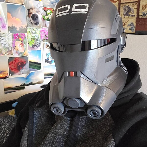 Clone Phase Two Helmet Prop-raw Print - Etsy