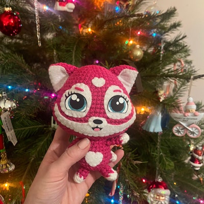 PATTERN ONLY Pink Heart Fluvsies - Etsy