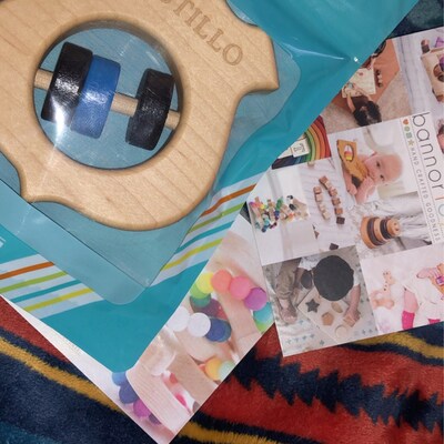 Police Shield Shaped Wooden Rattle Organic, Natural, Baby Toy ...