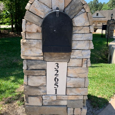 Address Stone, House Number, - Etsy