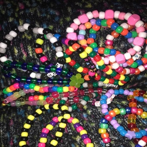 20 Kandi Bracelet's Random Assortment | Etsy