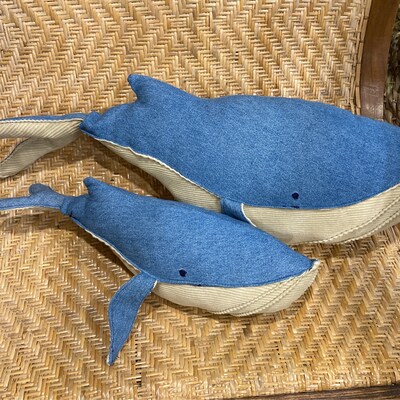 Denim Whale Instant Digital Printable Sewing Pattern With Step by Step ...