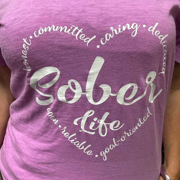 Sober Svg, Sober Life Svg, Addiction Recovery Svg, Clean Svg, Substance ...