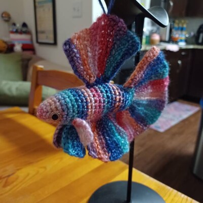 Betta Fish Crochet Amigurumi Pattern PDF - Etsy