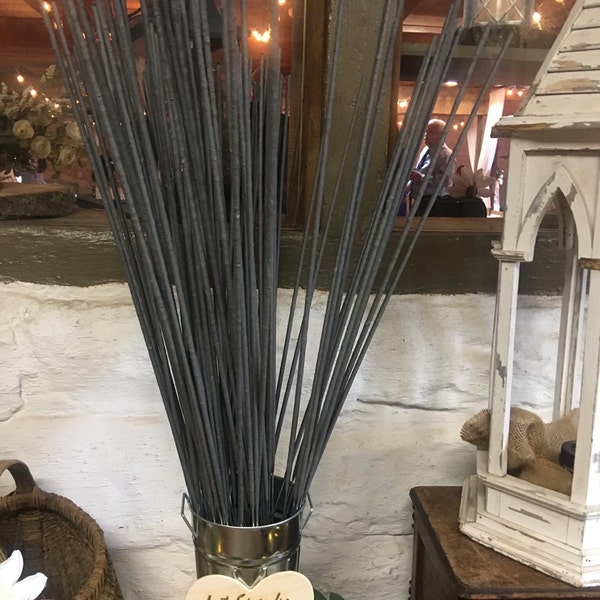 Wedding Sparklers Holder Galvanized Bucket- Let Sparks Fly- Wedding ...