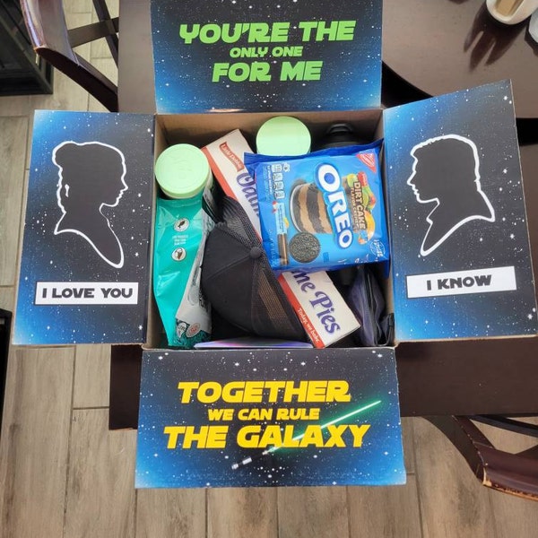 I Miss You Care Package Box Stickers / Bumble Bee Yellow College ...