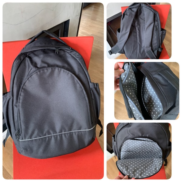 Backpack Sewing Pattern in 2 Sizes: Large & Medium Rucksack With ...