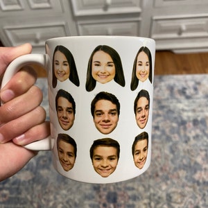 Faces Mug Custom Face mug Funny photo Mug Custom Mug | Etsy