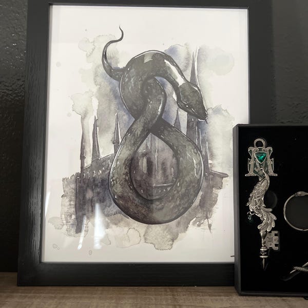 Stego Skull Art Print, Dino Aesthetic, Expressive Artwork , Watercolor ...