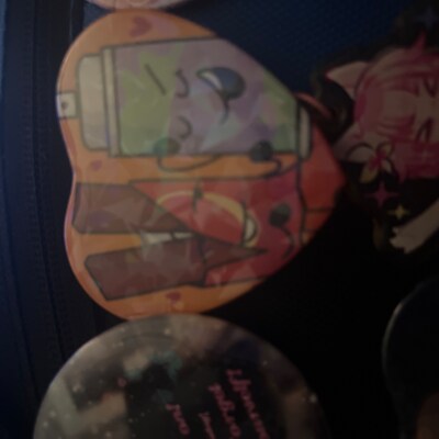 X BFB BFDI HOLOGRAPHIC Sticker - Etsy