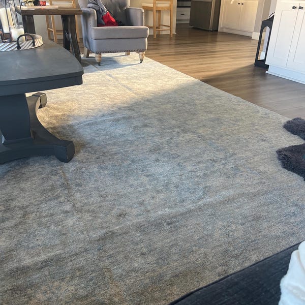 Gold Circle Rug, Silk Round Rug, 7x7 Ft Carpet, Large Round Rug, Plain ...