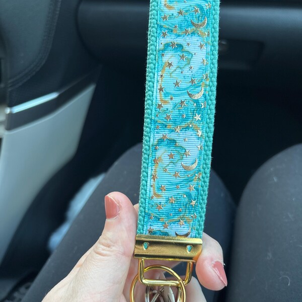 Zipper Keychain Wristlet / Money Holder / Cash Stash Wristlet / Wrist ...