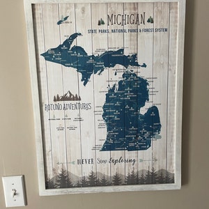 Gift for Dad Map Gift for Parent Map With Compass World - Etsy