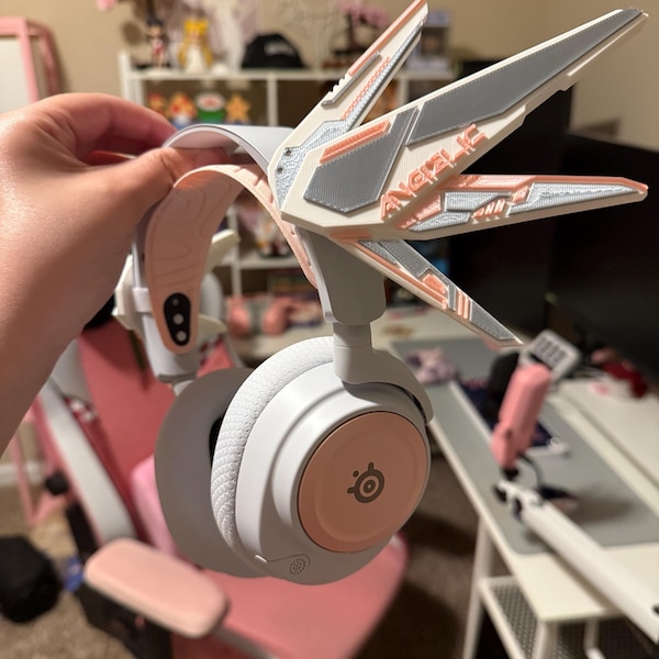 Futuristic Mecha Headphone Attachment | Gamer Gift | Streamer Gift ...