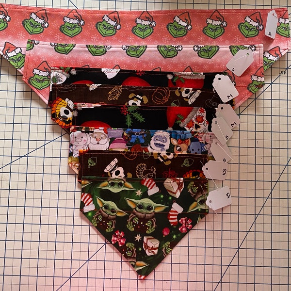 Set 1 Wood Cutting Templates for Over the Collar Pet Bandana Wood ...