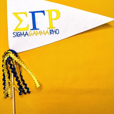 Sigma Gamma Rho Sorority Machine Embroidery Design Greek Instant ...