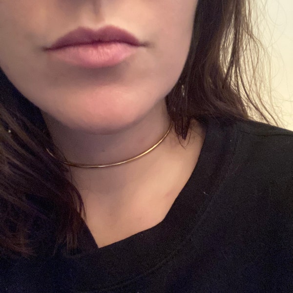 Solid Sterling Silver Neck Cuff, Sterling Silver Neck Collar, Eternity ...