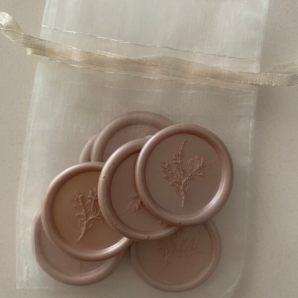 Self Sealing Custom Wax Seals , Peel and Stick Wax Seals, Custom Wax ...