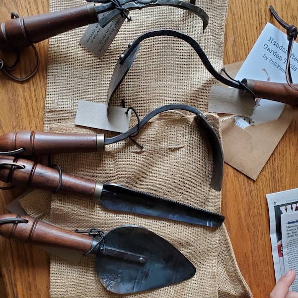 Handcrafted Gardening Hoe With Black Walnut Handle, Made in Montana - Etsy