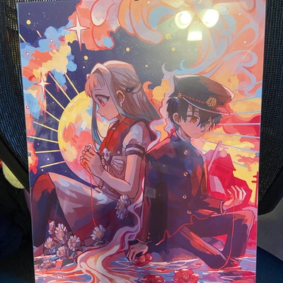 Red String of Fate Hanako-kun & Nene Poster Print 11x14 - Etsy