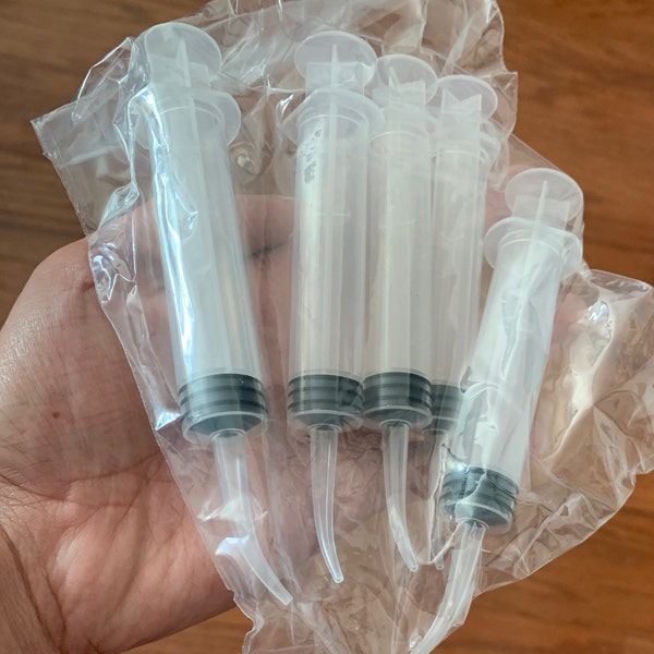 CRAFT SYRINGE Curved for Glue/liquid Application Applicator for Crafts ...