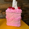 Pink Cake Tissue Box Cover - Etsy Canada