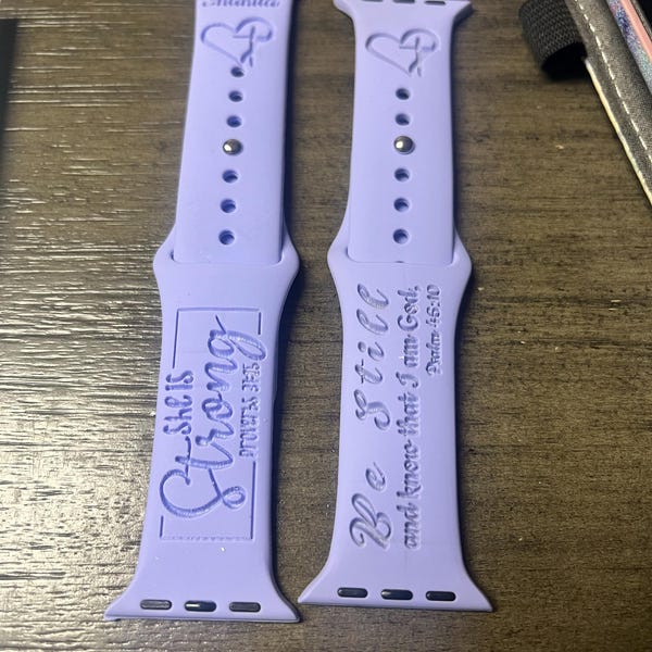 Engraved Watch Band Christian Collection Watch Band for Apple Watch ...