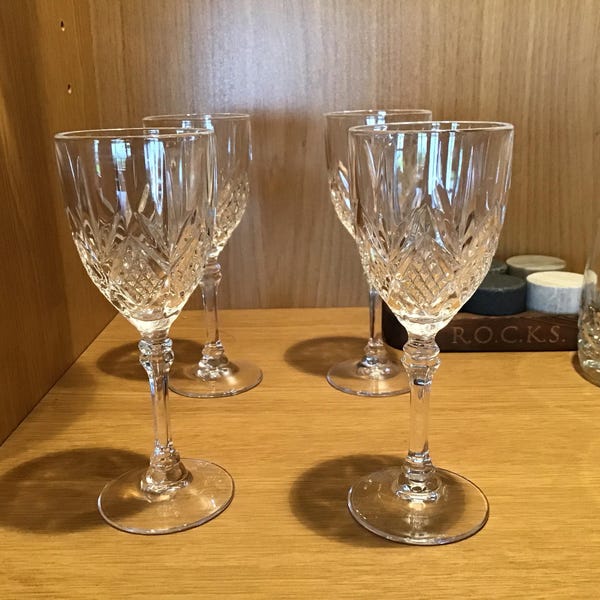 5 X Vintage Claymer Shot Glasses With Gold Detail Lines and Spots. - Etsy