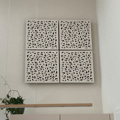 Schallabsorber Diffusion Panel 3d Wall Panels Acoustic Panel Art Fluted ...