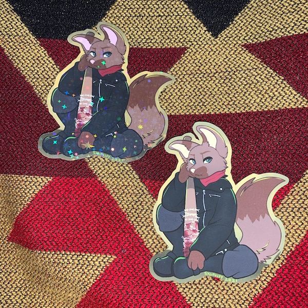 Furry Fursona Custom YCH Badge Fursona Fursuiting Badge Cute Kawaii ...