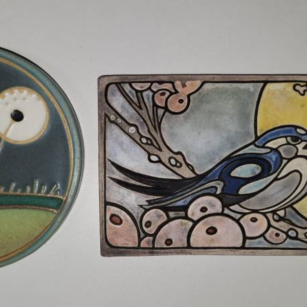 Handmade Ceramic Alien/ Xenomorph Art Tile - Etsy