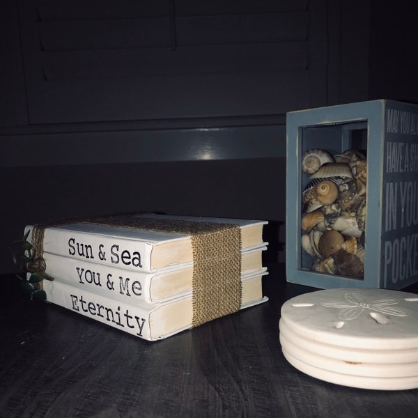 Seasonal Stamped Book Stack Set - Etsy