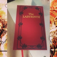 The Labyrinth Red Book Prop Replica - Etsy UK