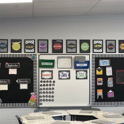 BULLETIN BOARD KIT Happy Birthday Display Positive - Etsy