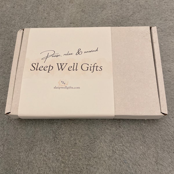 Sleep Well Gift Box /relaxation Pamper Box /wellbeing Letterbox Gift ...