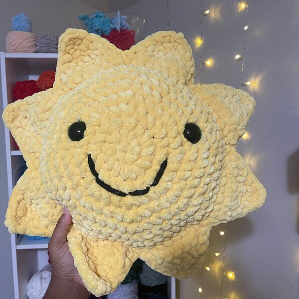 Sunshine Crochet Pattern - Sunny Amigurumi Plush Stuffie Blanket Yarn ...
